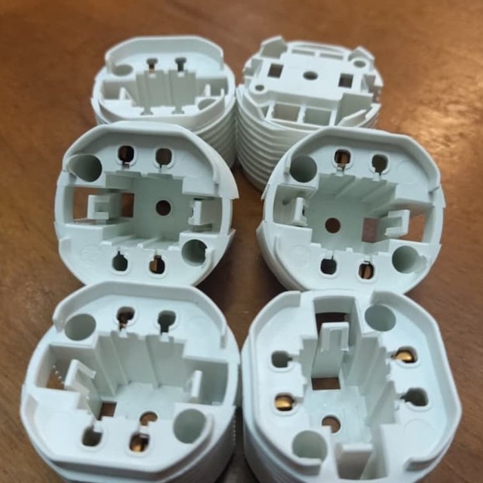 Jual Fitting Lampu PLC 2P / 2 Pin Indonesia|Shopee Indonesia