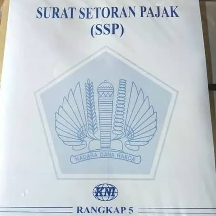 Jual Surat Setoran Pajak SSP KNI 5 Rangkap /Buku | Shopee Indonesia