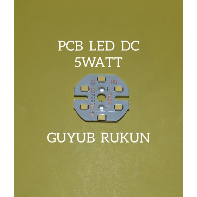 Jual PCB LED DC 5WATT Diameter 24mm | Shopee Indonesia