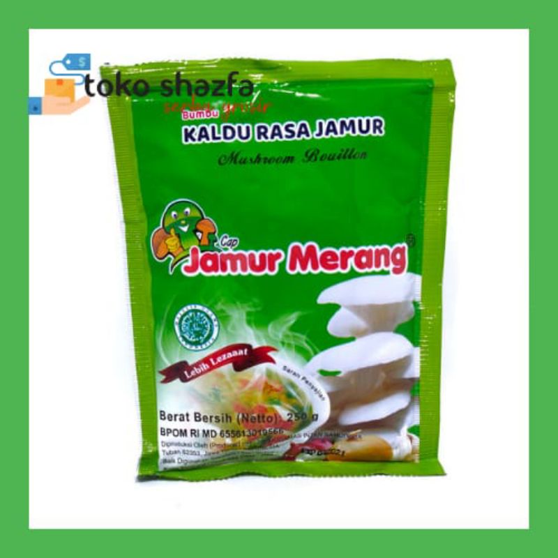 Jual ORI 250 GR REFILL KALDU JAMUR MERANG -PENGGANTI VETSIN-PENYEDAP ...