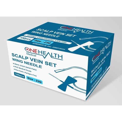 Jual Wing Scalp Vein Set Onehealth 23G | Shopee Indonesia