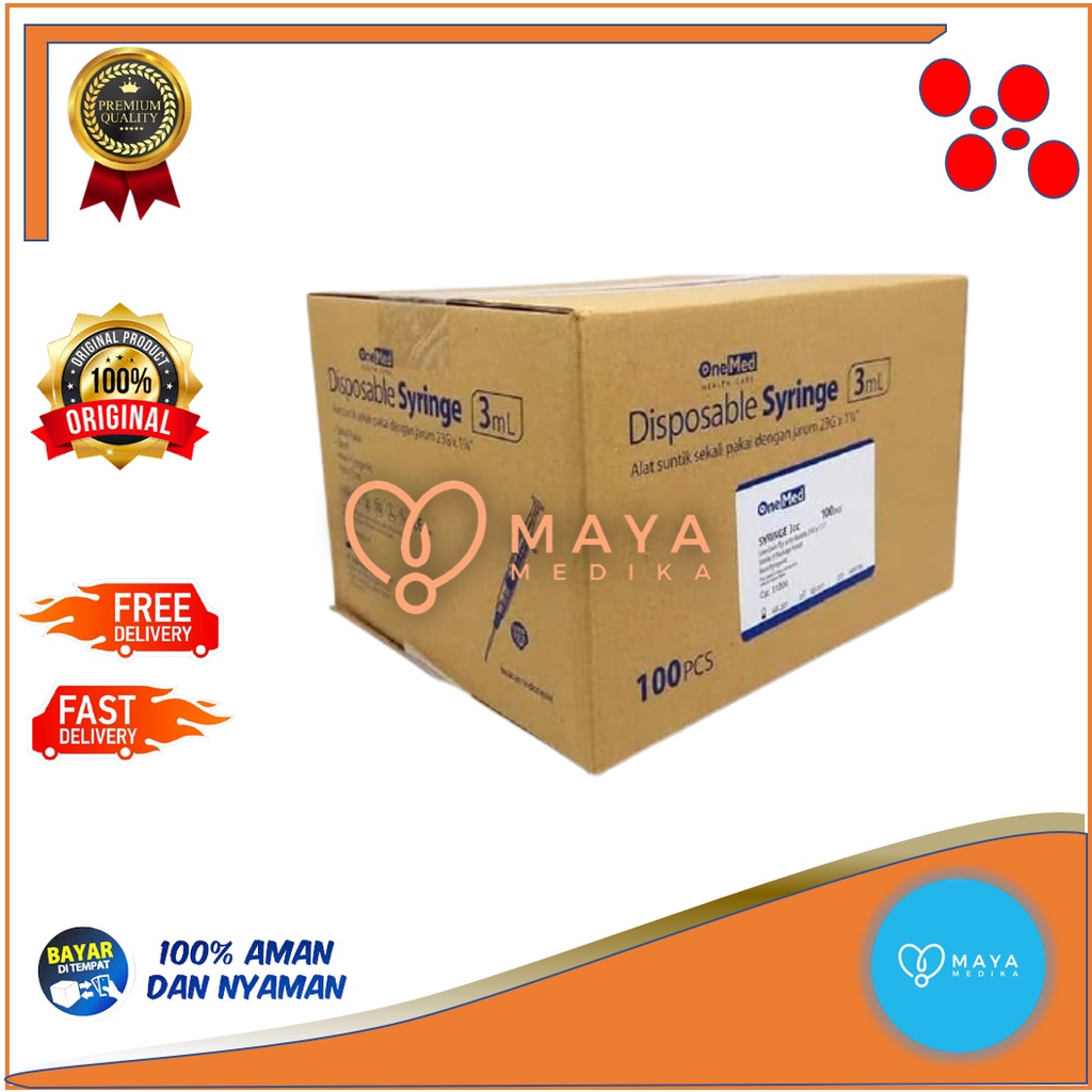 Jual Spoit 3 cc - Onemed - Box | Shopee Indonesia