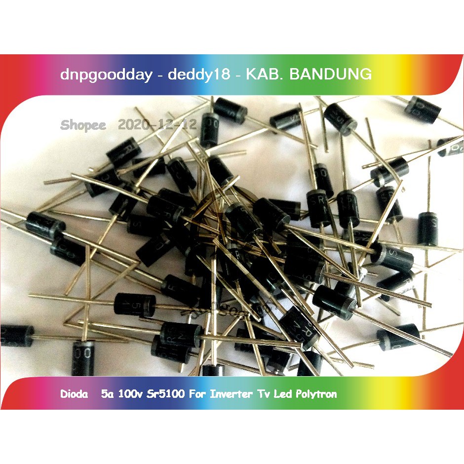 Dioda 5a 100v Sr5100 For Inverter Tv Led Polytron | Shopee Indonesia