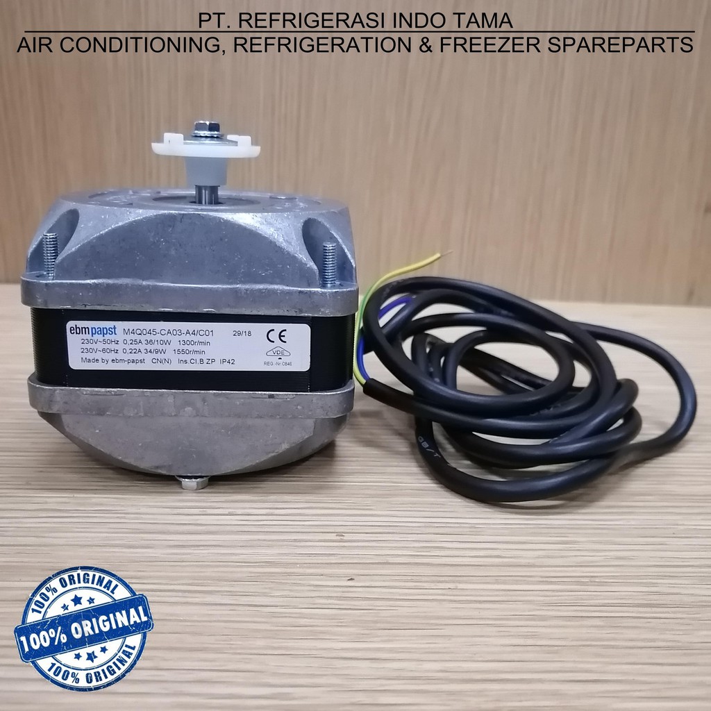 Jual FAN MOTOR EBM 10W M4Q-045-CA03-A4 / 230V - FAN CONDENSER ( 10 W ...