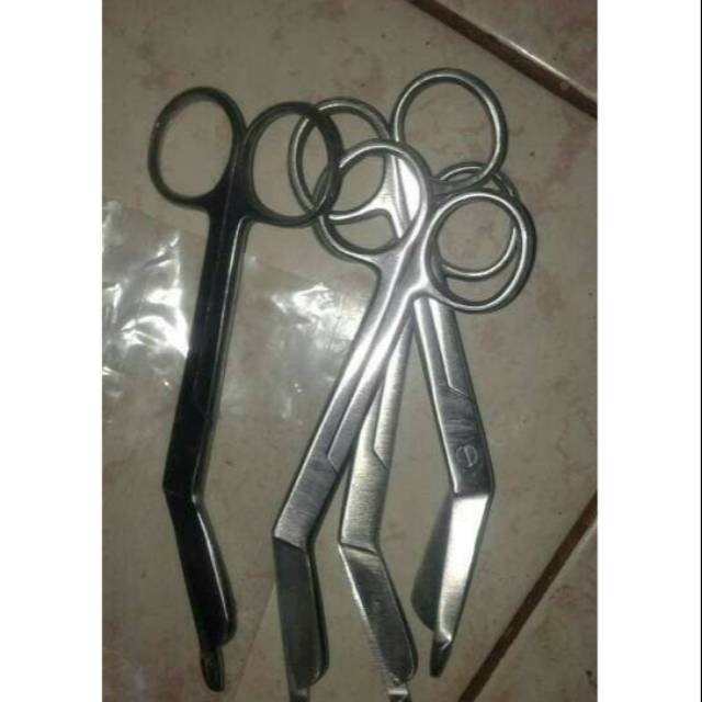 Jual Gunting perban 14 cm/ alat medis gunting perban | Shopee Indonesia