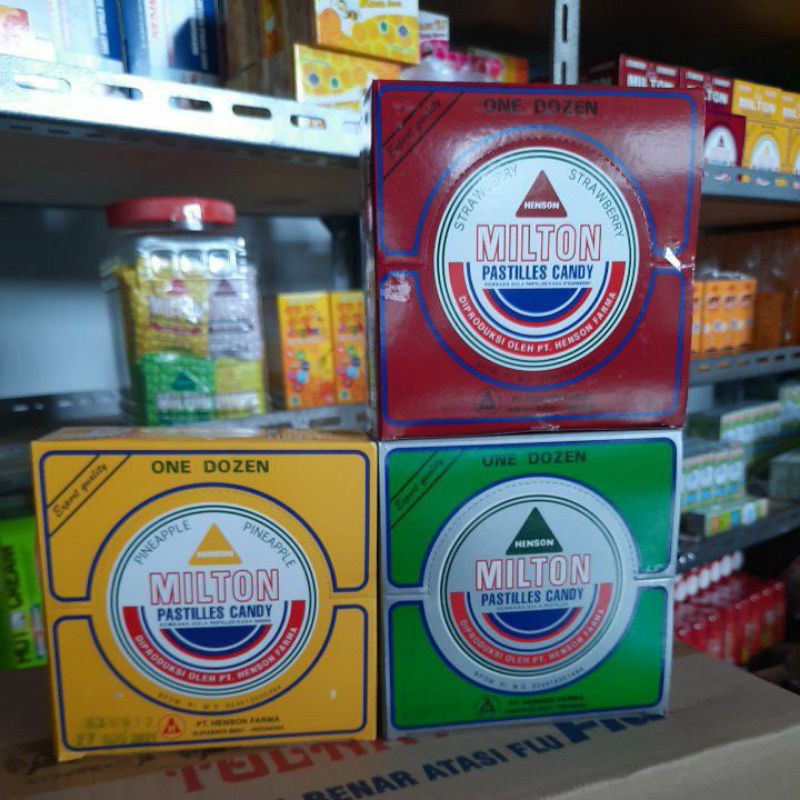 Jual Milton Pastiles Jeruk Orange Box/Dus/Dos - Permen Obat Batuk ...