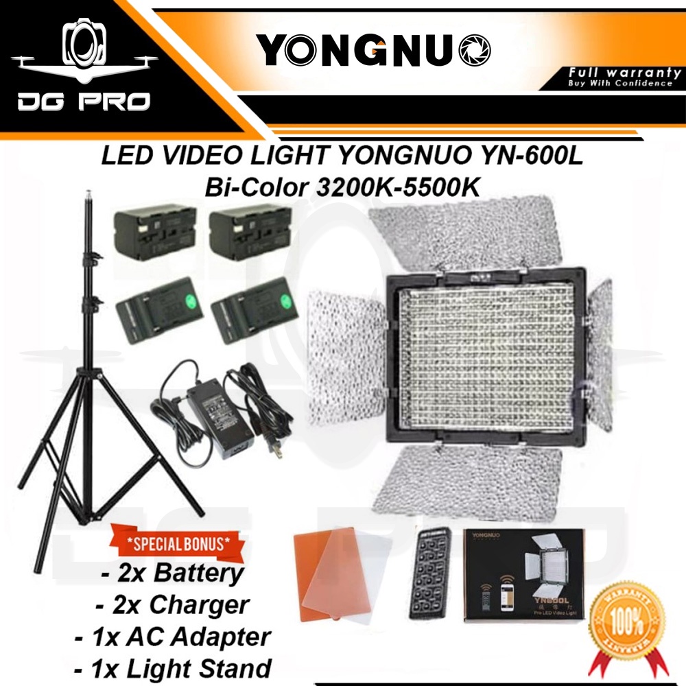 Jual LED YONGNUO YN600L LIGHTING YONGNUO 600L | Shopee Indonesia