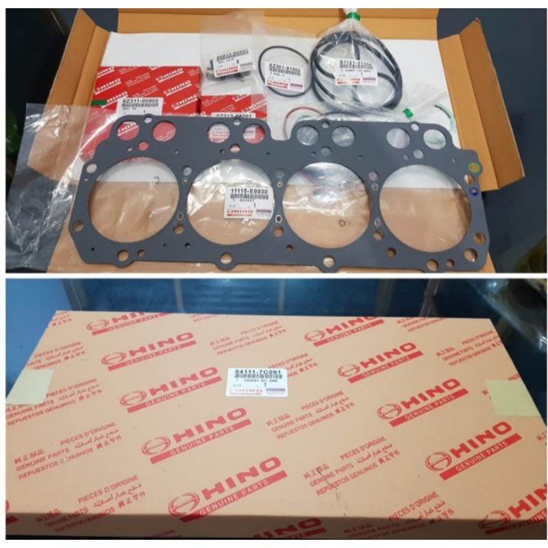 Jual Packing Full Set atau Packing Set Toyota Dyna Saurus 110 125 130 dan Hino Dutro 110 130 ...