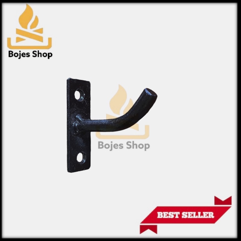 Jual GANTUNGAN BAJU tempel dinding besi hook capstok besi serbaguna ...