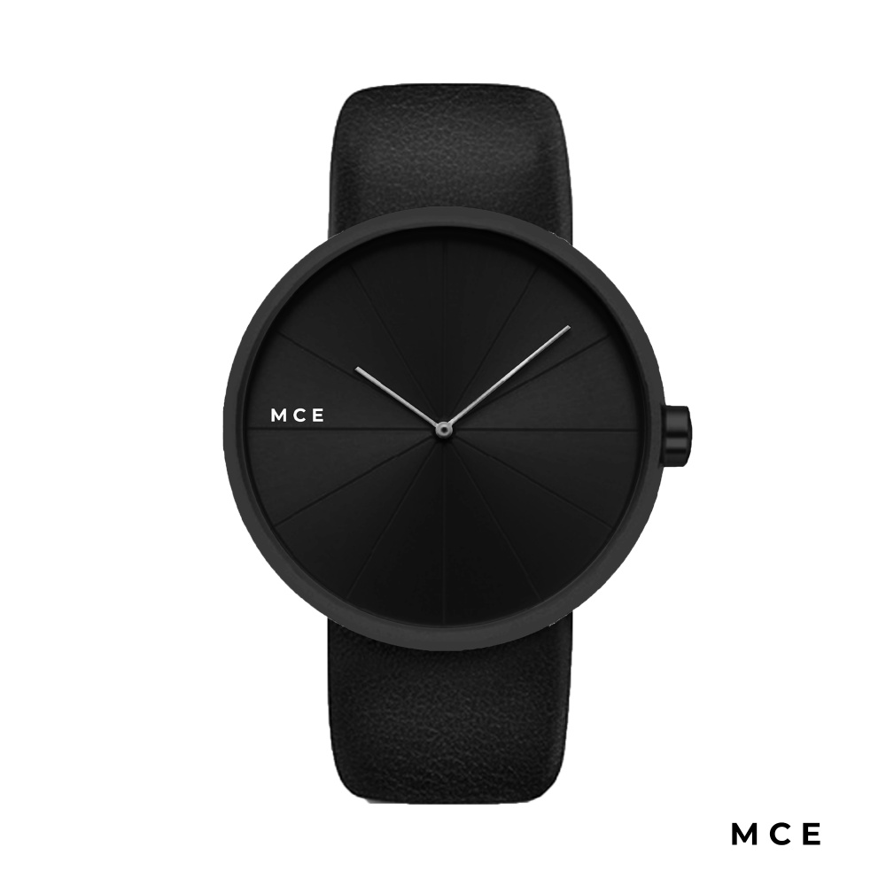 Jual MCE Jam Tangan Pria Apollo Series ( Full Black ) | Shopee Indonesia