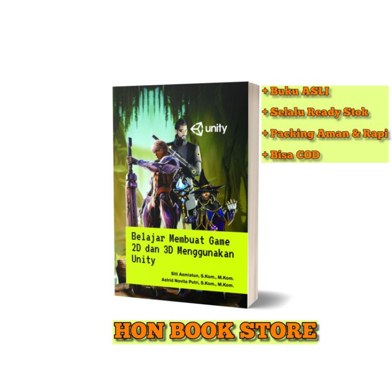 Jual Belajar Membuat Game 2D dan 3D Menggunakan Unity | Shopee Indonesia