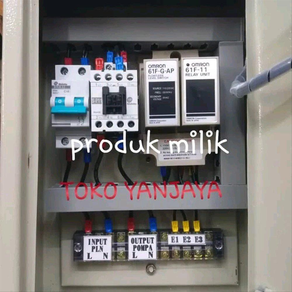 Jual panel otomatis pompa air sumur kering pompa otomatis mati toolbox ...