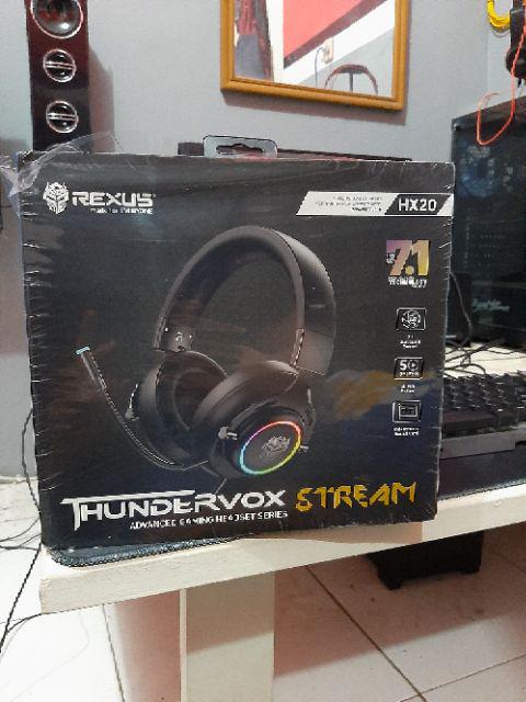 Rexus Thundervox HX20 7.1 Virtual Surround Sound - Gaming Headset ...