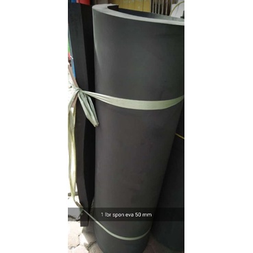 Jual Spon Eva / Ati 50mm / 5cm Hitam Putih - Lembaran ukuran 200 x 120 ...