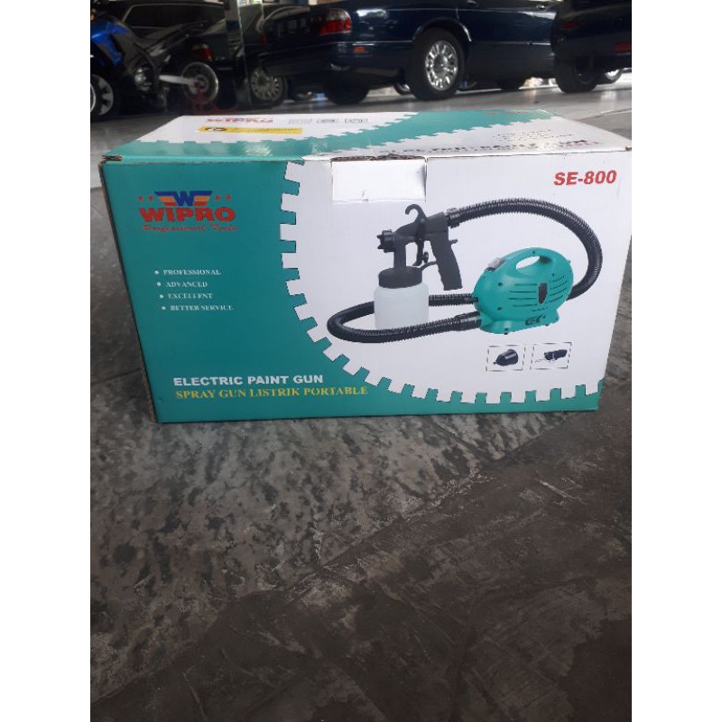 Jual Spray Gun Listrik Portable Wipro SE-800 spoit semprotan cat ...