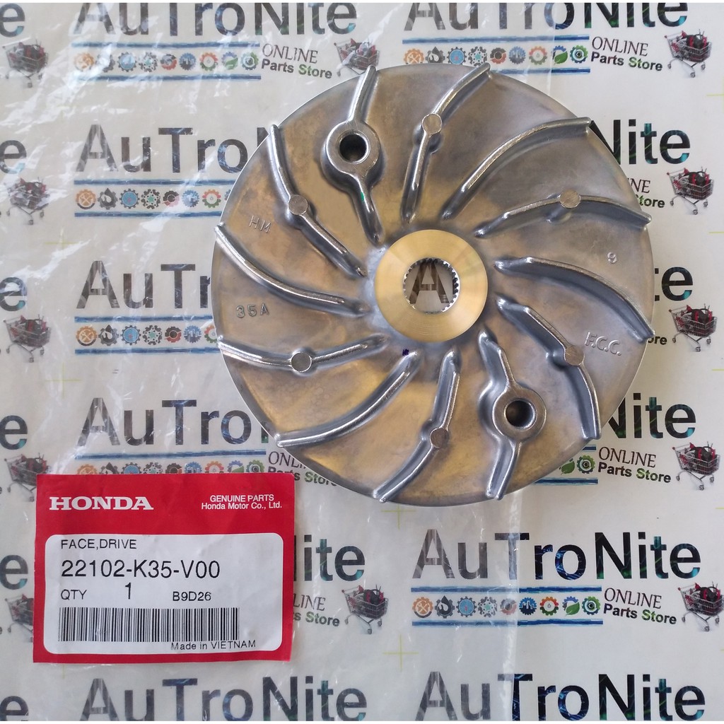 Jual Kipas Pulley Face Drive 22102-K35-V00 Original Honda Air Blade PCX ...