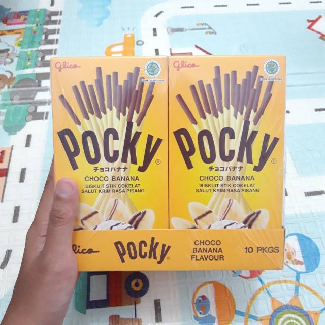Jual Stik Pocky Choco Banana 10 kotak | Shopee Indonesia