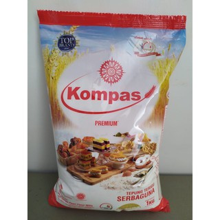 Jual KOMPAS TERIGU KEMASAN 1KG (SERBAGUNA) | Shopee Indonesia