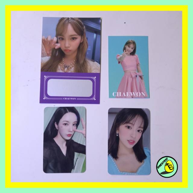Jual IZ*ONE OFFICIAL PHOTOCARD ONEIRIC DIARY 3D VER. | Shopee Indonesia