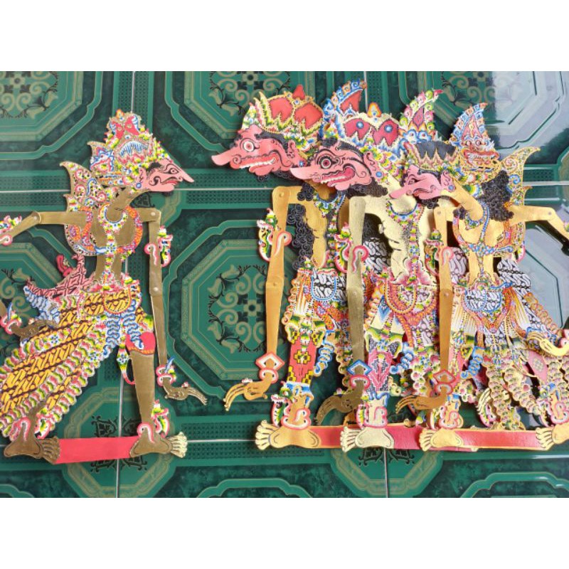 Jual Wayang Kulit Sapi Asli Tokoh-tokoh | Shopee Indonesia