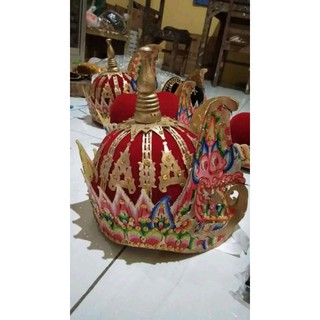 Jual aksesoris tari wayang orang / mahkota basukarno / mahkota Adipati ...