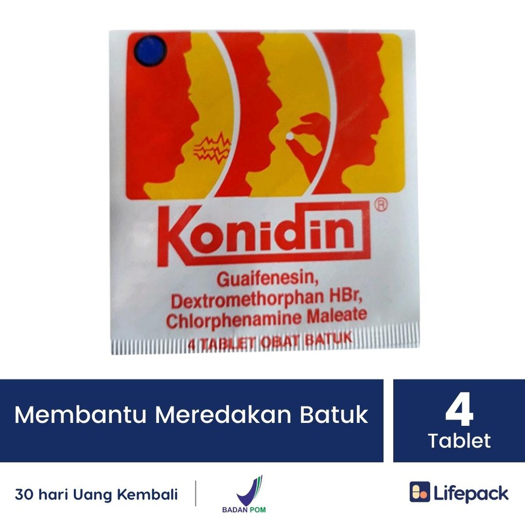 KONIDIN TABLET - Obat Batuk, Influenza, Masuk Angin, Asma - LIFEPACK ...