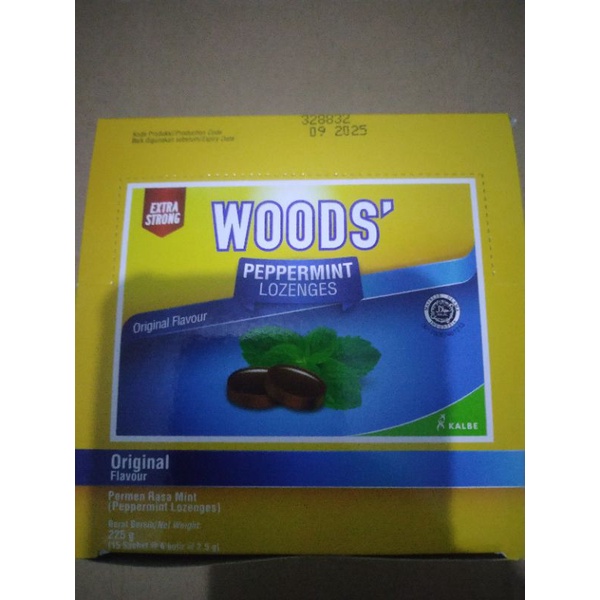 Jual permen Woods peppermint original per box | Shopee Indonesia