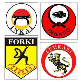 Stiker Lambang Logo Karate Do Indonesia Inkai Forki Institut Lemkari ...