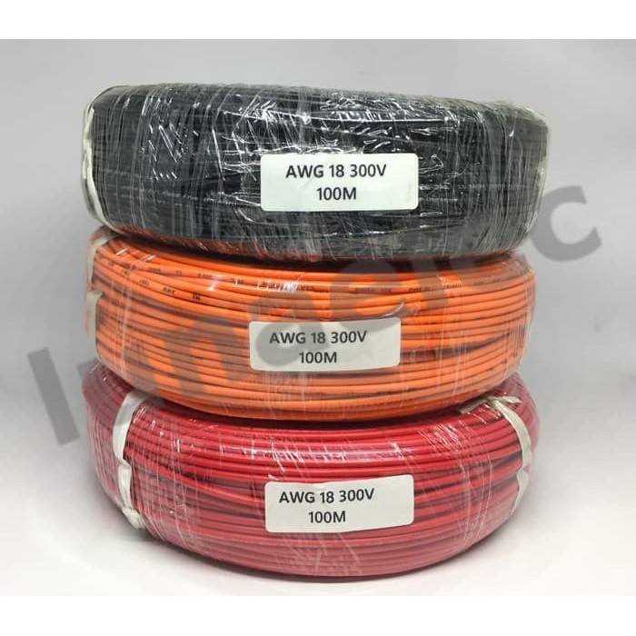 Jual Kabel AWG 18 awg18 Serabut Tembaga Putih Eceran 1Meter Jumper Cable | Shopee Indonesia
