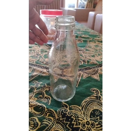 Jual botol kaca 150 ml / botol hemaviton 150ml / botol 150ml polos ...