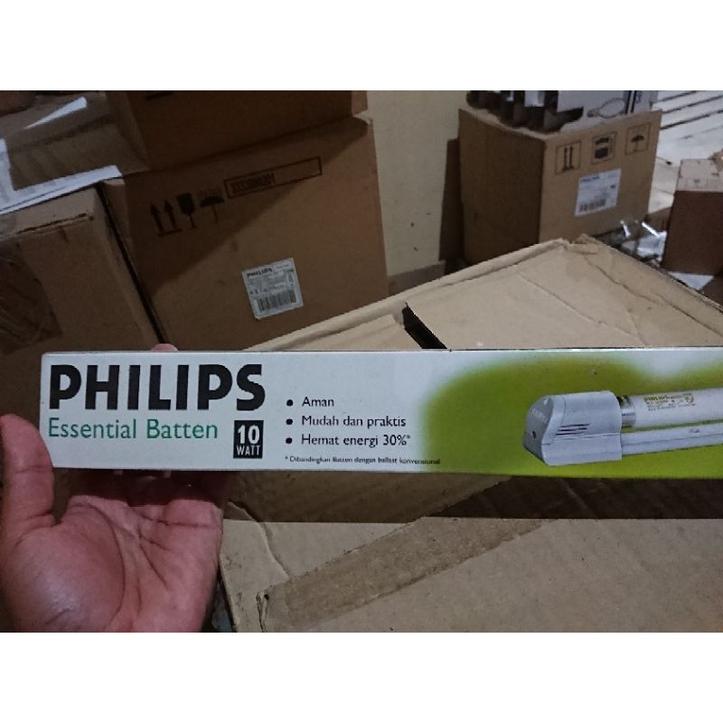 Jual Lampu Philips TLD essential batten 10W ( SIMBAT ESSENTIAL TMS ...