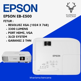 Jual Proyektor Epson EB-E500 XGA 3LCD Projector Indonesia|Shopee Indonesia