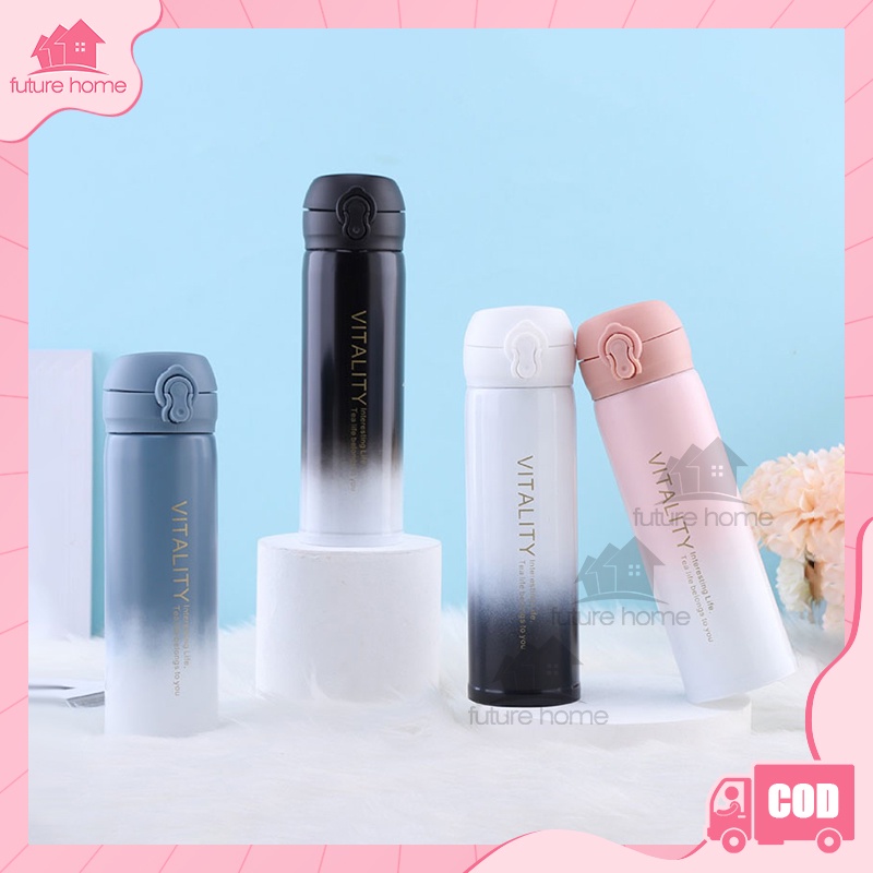 Jual COD-Botol Tumblr Botol Termos Stainless Steel Dengan Warna Gradasi ...