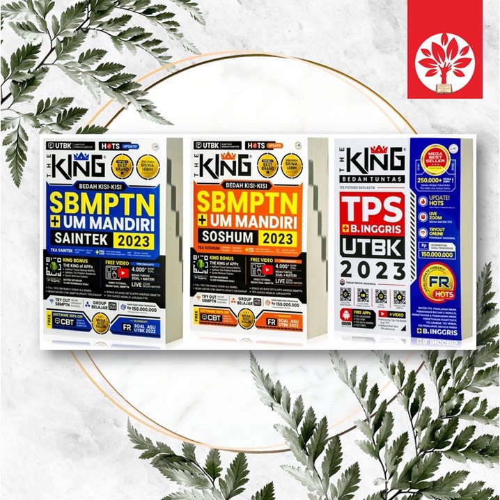 Jual BUKU SBMPTN UTBK 2023 THE KING BEDAH KISI-KISI SBMPTN & UM MANDIRI SAINTEK SOSHUM & TPS PB ...