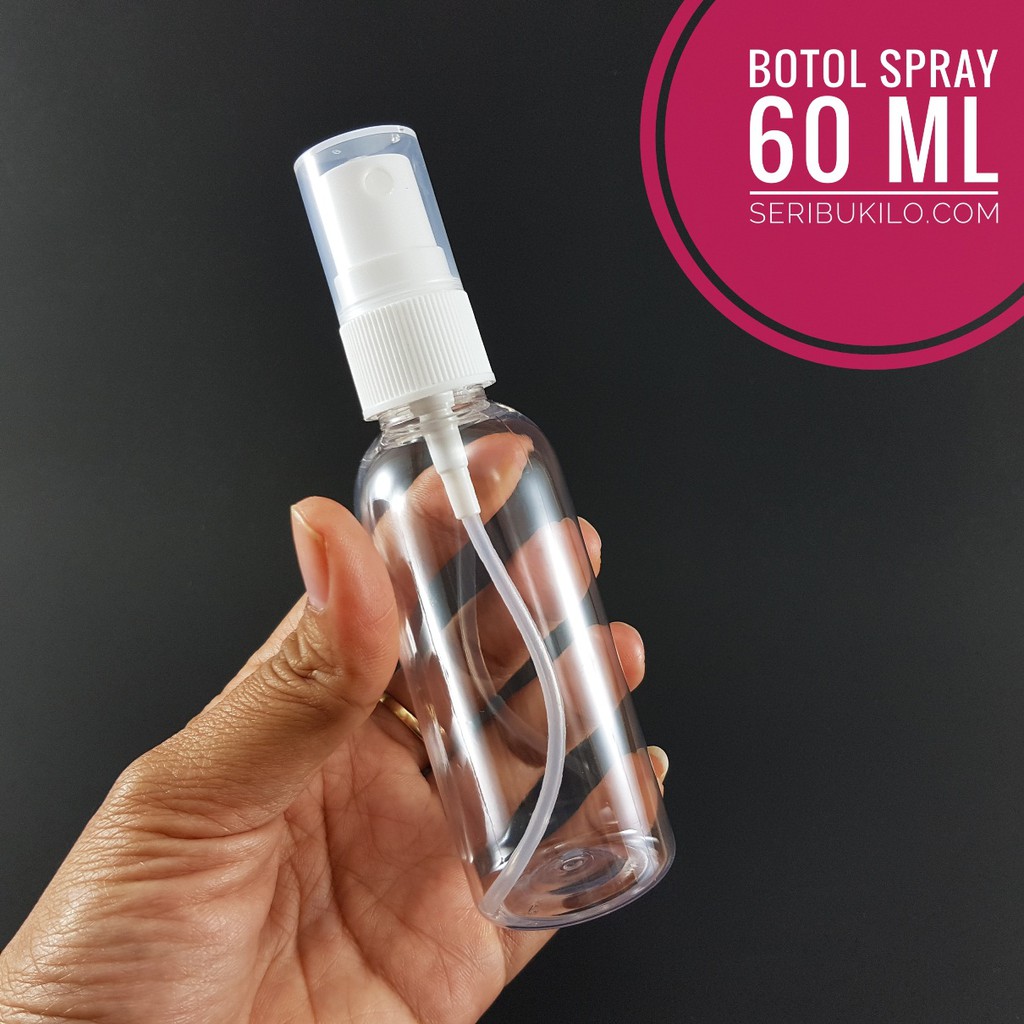 Jual Botol SPRAY 60 ml / Botol Plastik SPRAY 60 ml | Shopee Indonesia