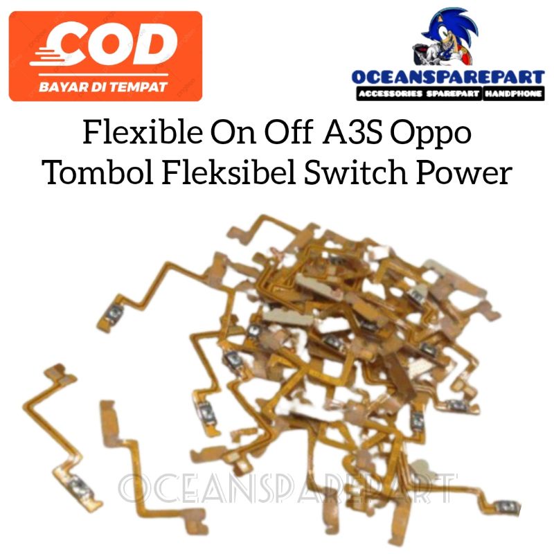 Jual Flexible On Off A3S Oppo Tombol Fleksibel Switch Power | Shopee Indonesia