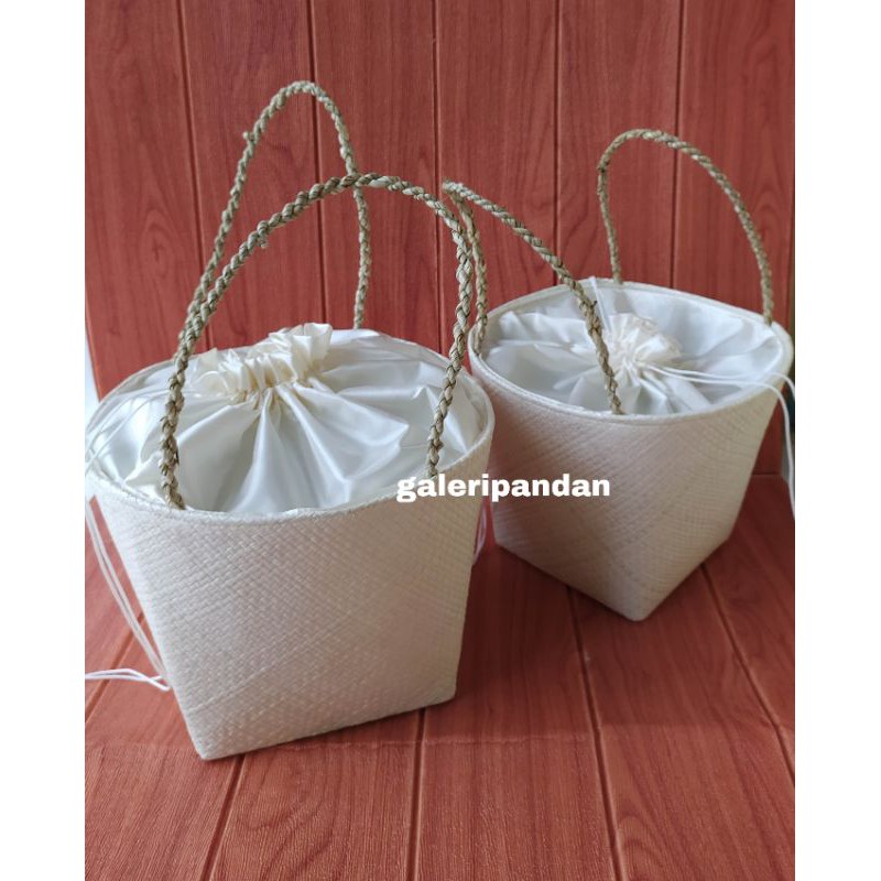 Jual TAS EMBER KOTAK BAKUL // KERANJANG HANTARAN PARCEL HAMPERS MODEL ...