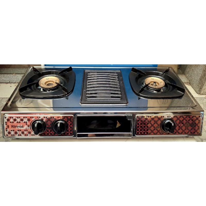Jual Kompor Rinnai 524A dengan Pembakaran Indonesia|Shopee Indonesia