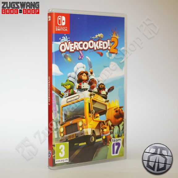 Jual nintendo switch cartridge card game overcooked 2 2nd bekas ...