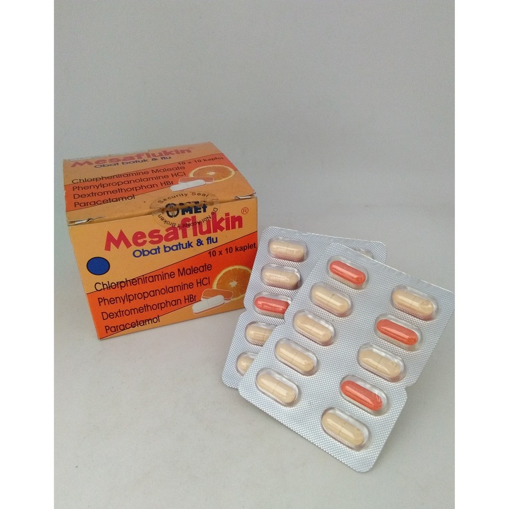 Jual Mesaflukin Kaplet Obat Batuk & Flu | Shopee Indonesia