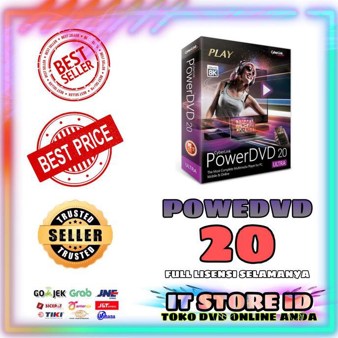 Jual CyberLink PowerDVD Full Lisensi Forever BERGARANSI | Shopee Indonesia