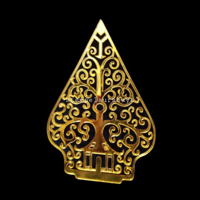 Jual gunungan akrilik gold bahan mahar gunungan wayang akrilik | Shopee ...