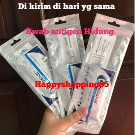 Jual Alat Test Swab Antigen Hidung Termurah 100% Original 1Pcs (BIRU ...