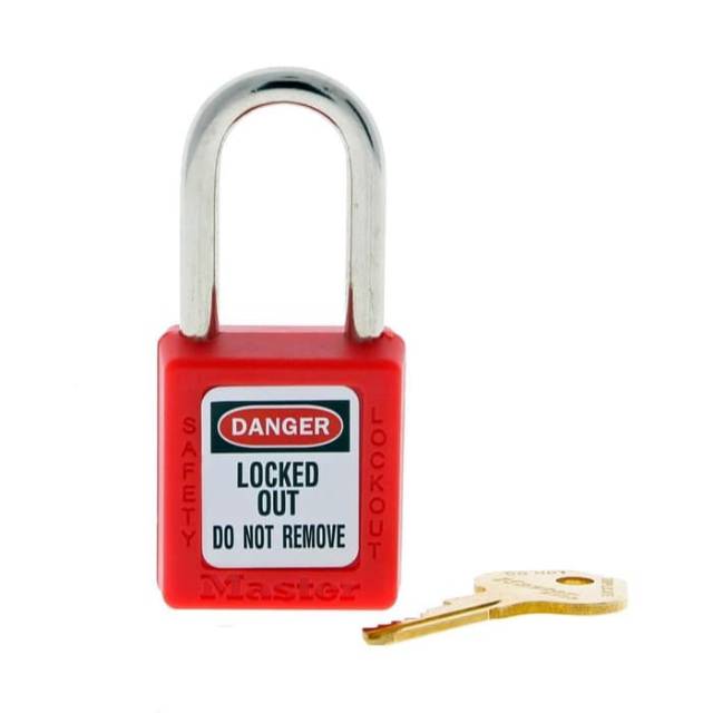 Jual Gembok Master Lock 410Red Padlock Safety Loto (LockOut TagOut ...