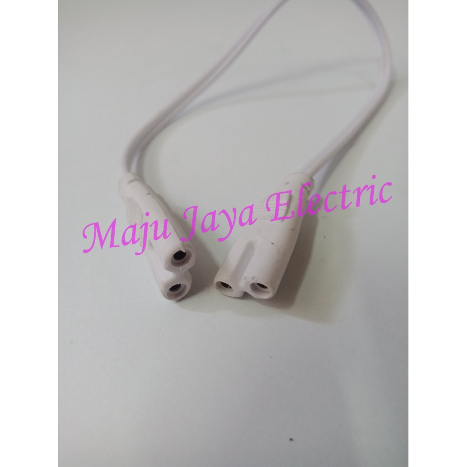 Jual Kabel Power Lampu LED T5 T 5 Socket Paralel 2 Sisi | Shopee Indonesia
