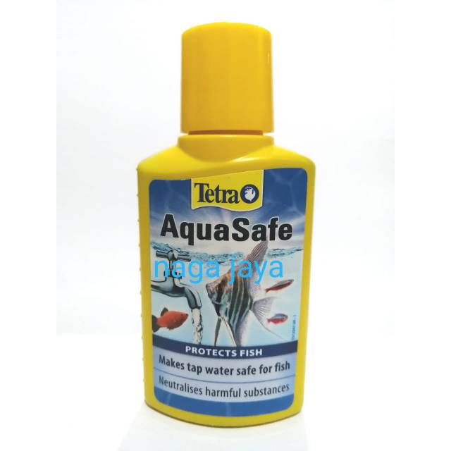 Jual Aqua safe tetra aquasafe 100 ml original membuat air aquarium ...