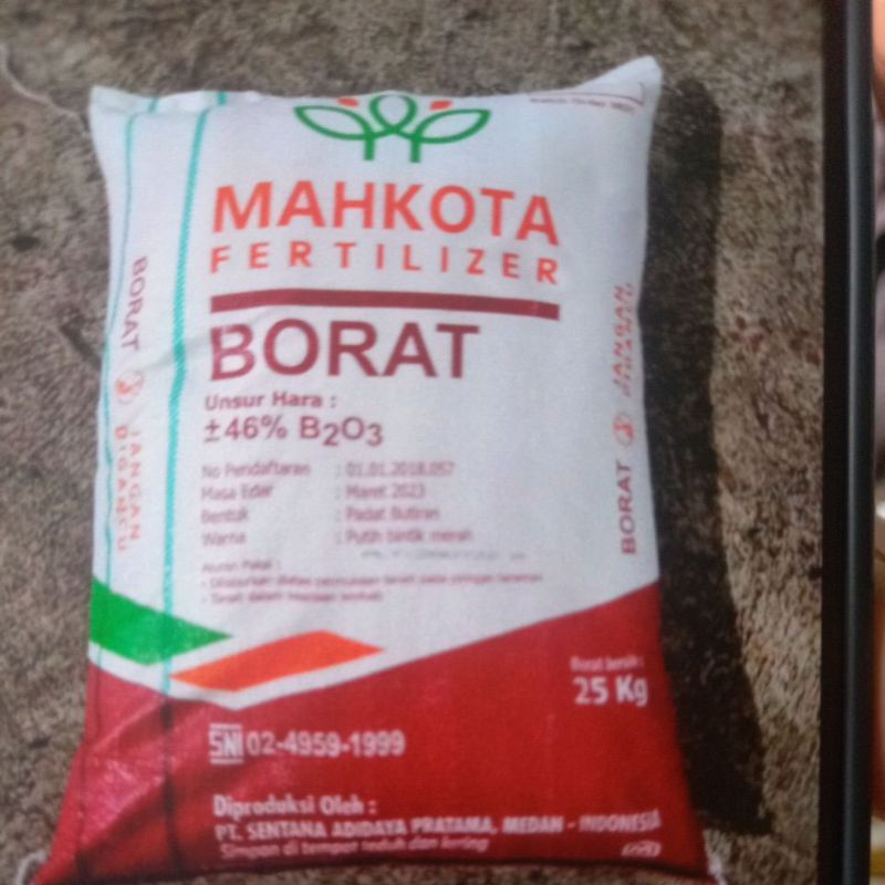 Jual pupuk borat mahkota repack 1 kg | Shopee Indonesia