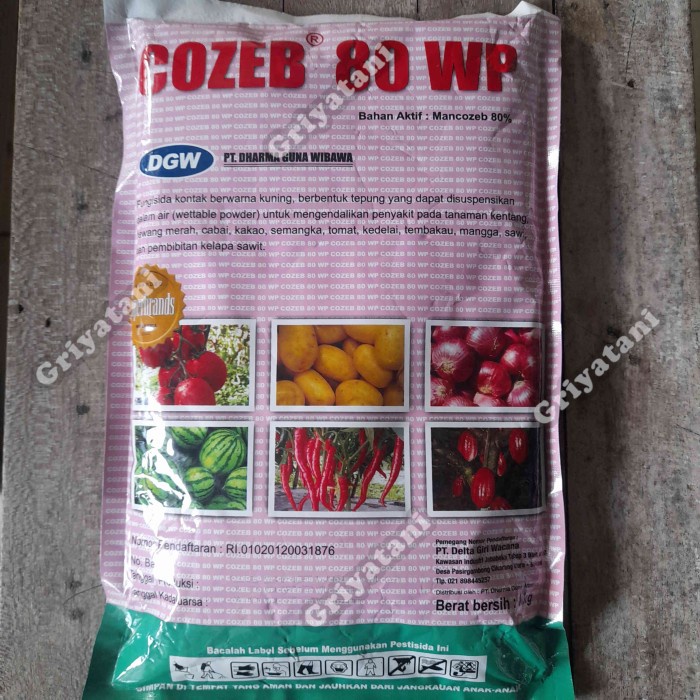 Jual Fungisida Cozeb 80 WP 1 Kg Mancozeb | Shopee Indonesia