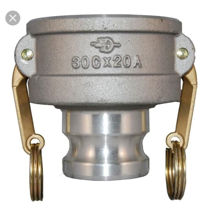 Jual Camlock aluminium da2010 reducer 2 - 1" 20 c x 10 a CAMLOCK 20c ...