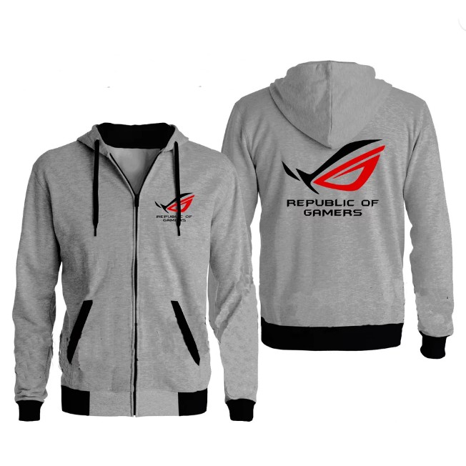 Jual Jaket Zipper Asus Republic Of Gamers Limited Edition | Shopee ...